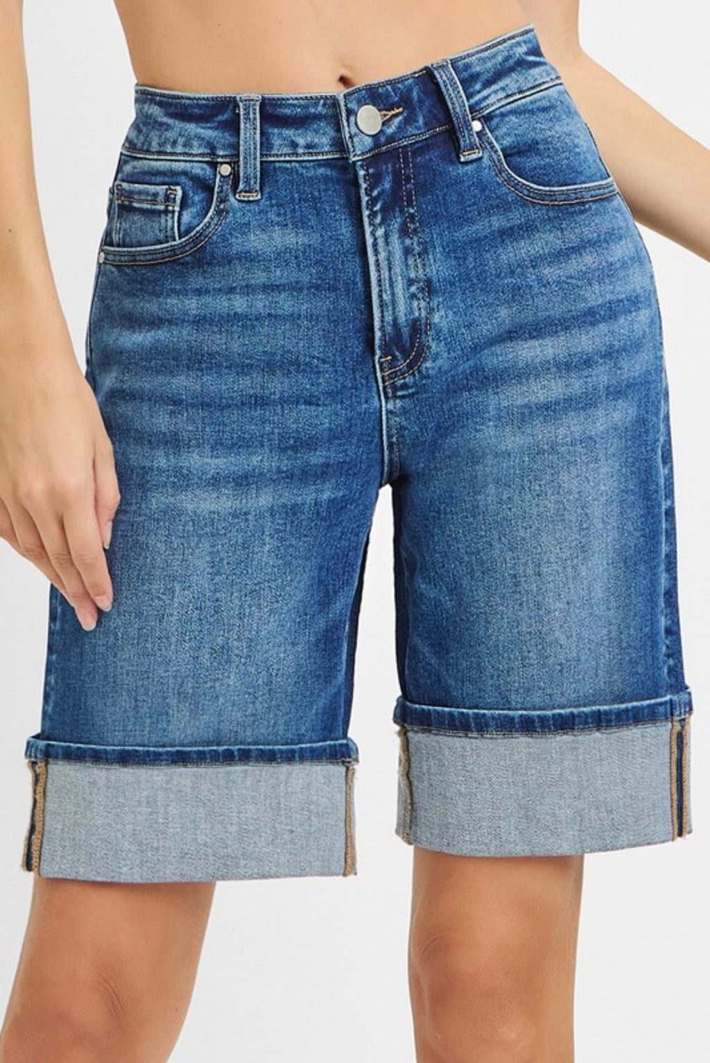 RS Mom Shorts – The Crystal Boot