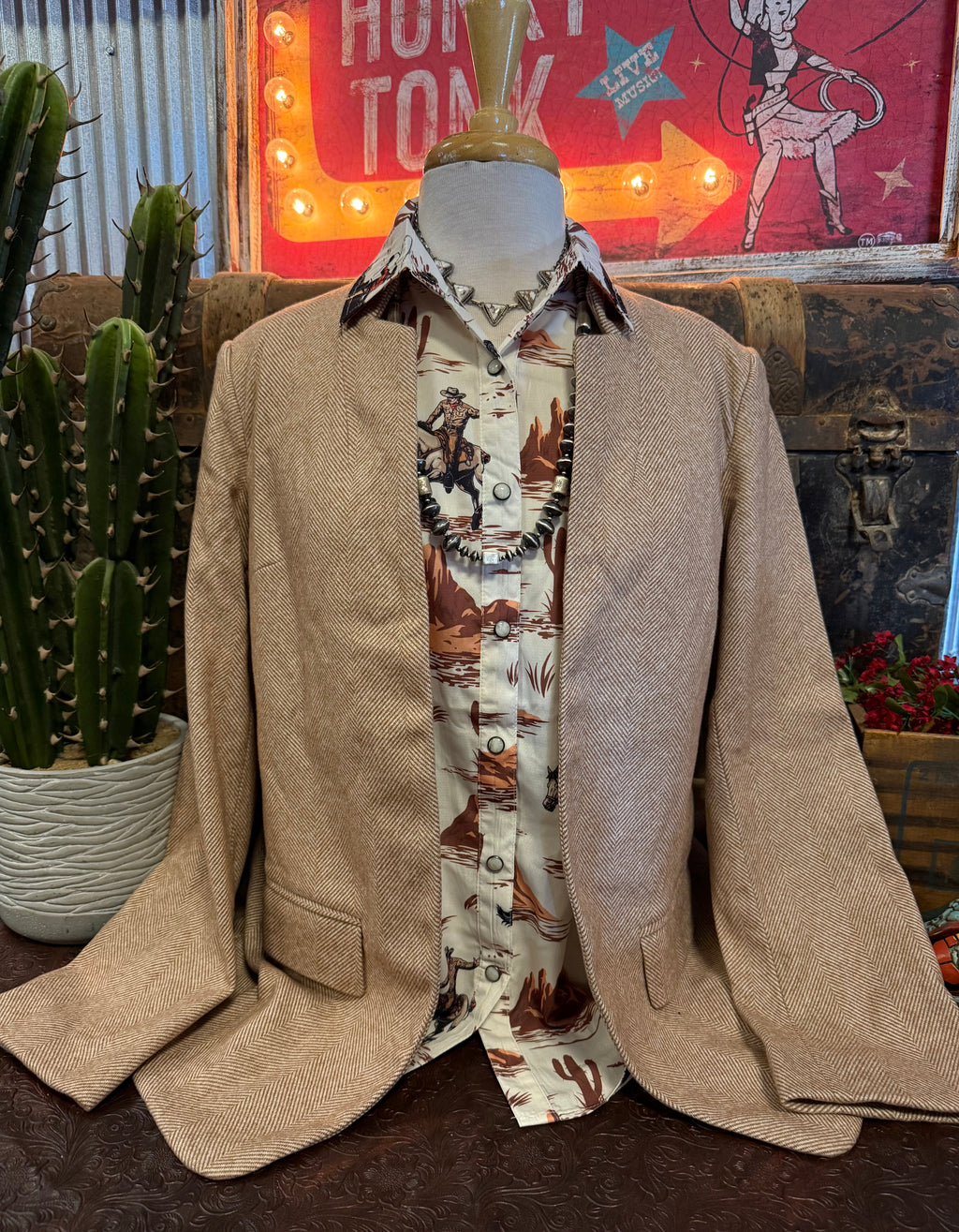 PS Cream Blazer – The Crystal Boot